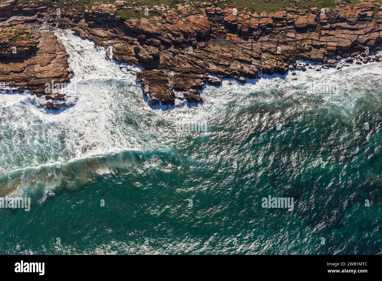 Aerial photographed of the Wild Coast of South Africa Stock Photo - Alamy