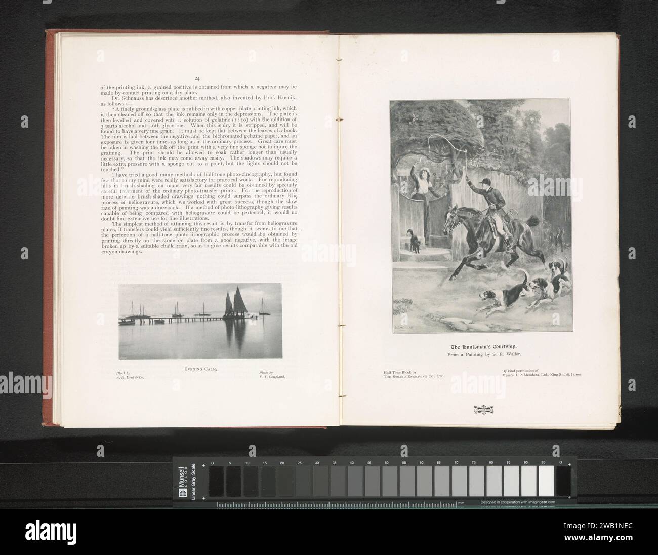 Reproductie van The Huntsman's Courtship door Samuel Edmund Waller ...