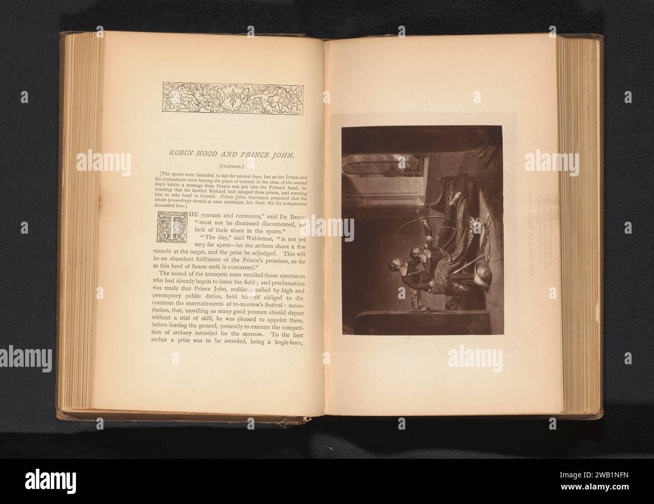 The death of Robin Hood, anonymous, c. 1876 - in or before 1881 ...