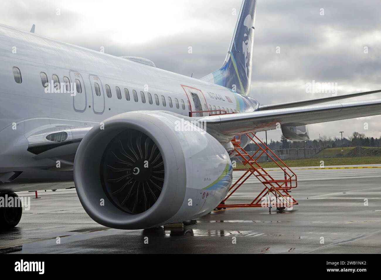 Alaska airlines flight 1282 hi-res stock photography and images - Alamy