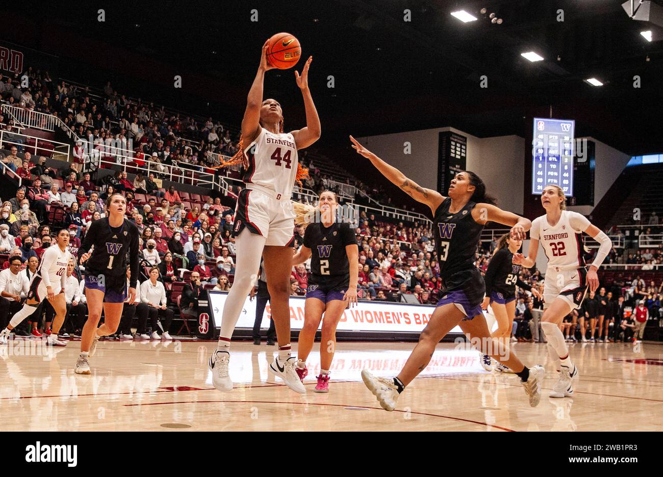 Maples Pavilion Stanford, CA. 07th Jan, 2024. CA, U.S.A. Stanford ...