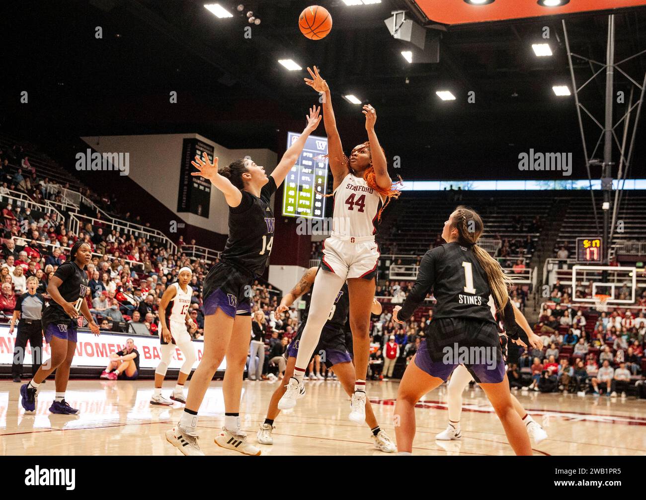 Maples Pavilion Stanford, CA. 07th Jan, 2024. CA, U.S.A. Stanford ...