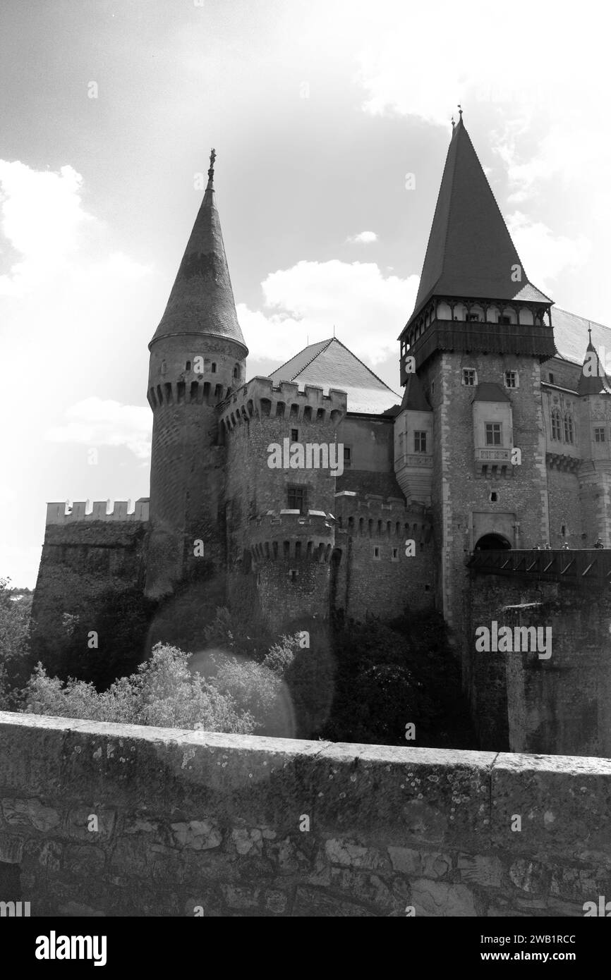Corvin castle Black and White Stock Photos & Images - Alamy