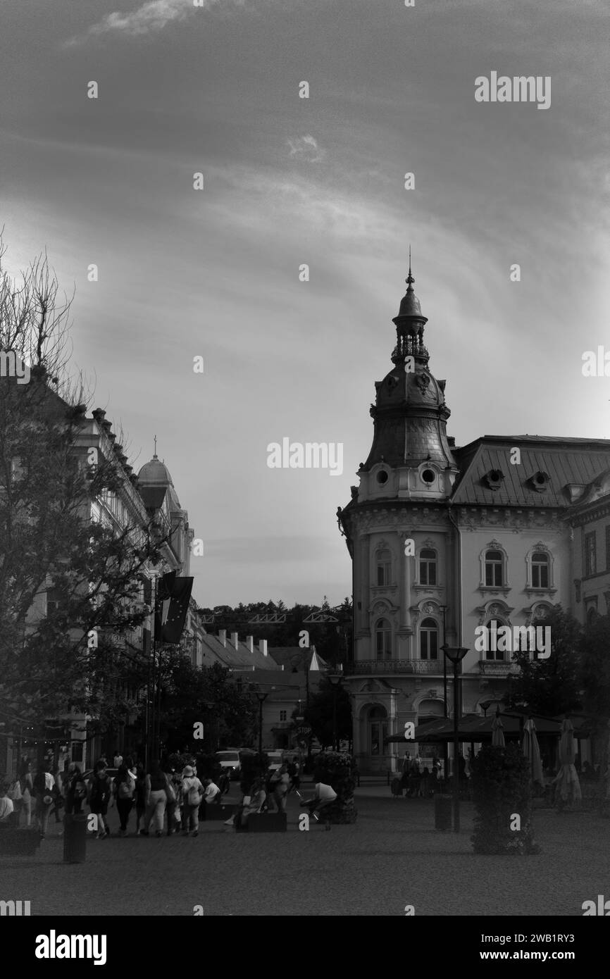Cluj architecture Black and White Stock Photos & Images - Alamy