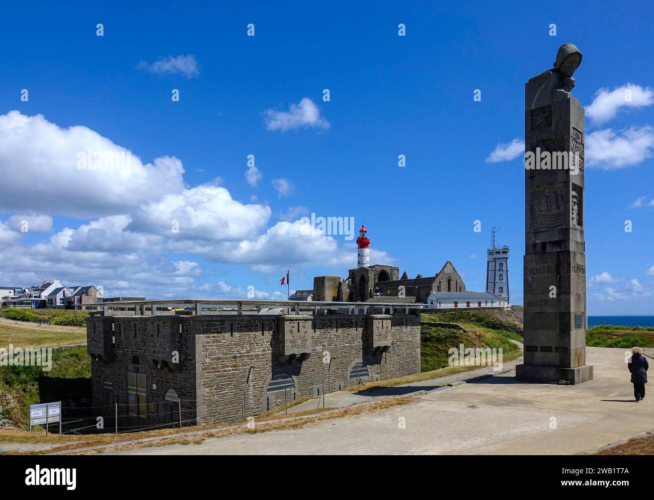 Former fort and memorial to the fallen of the 1st World War, semaphore ...