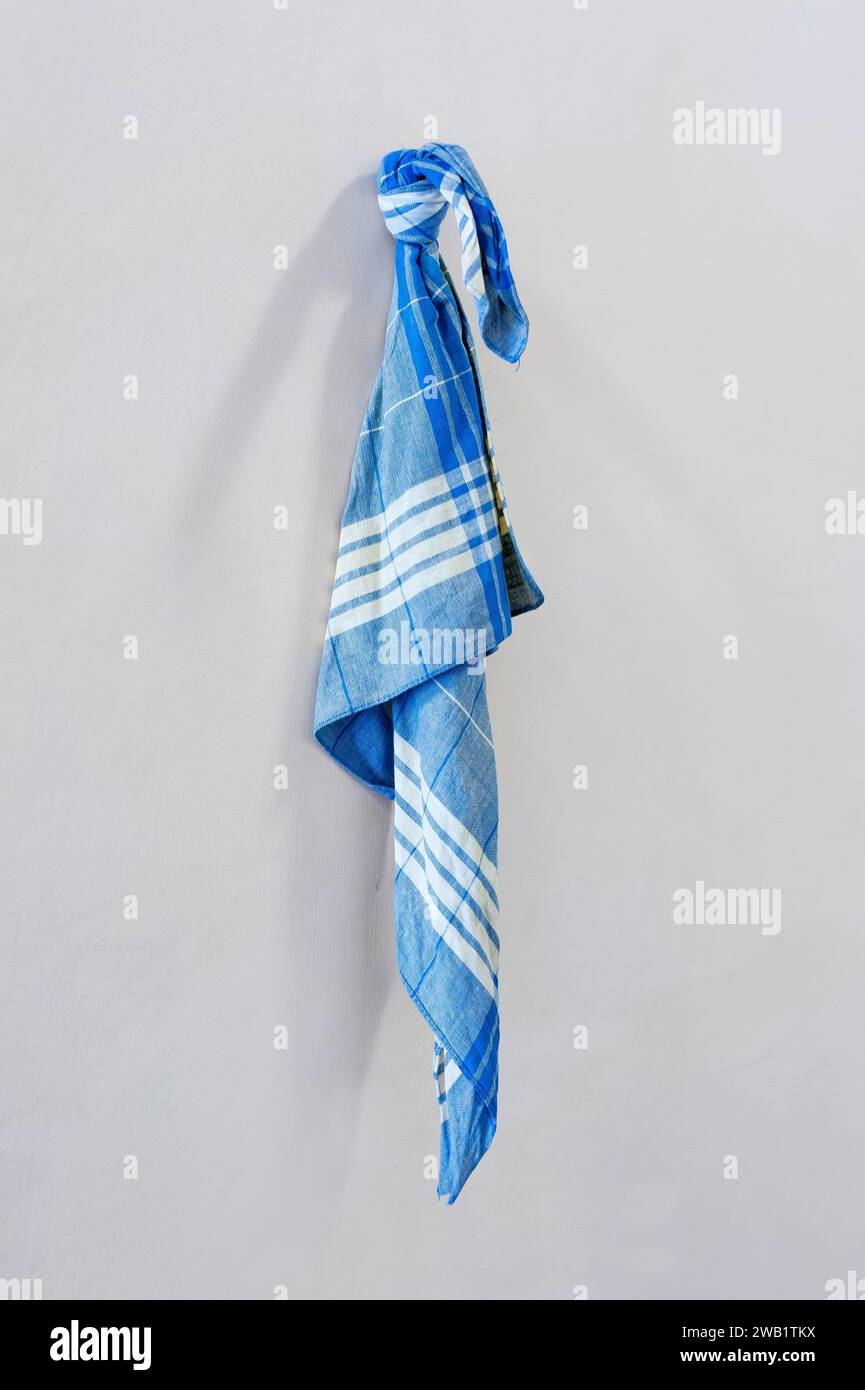 Knot in a handkerchief as a reminder, symbol, symbolic, memorising ...