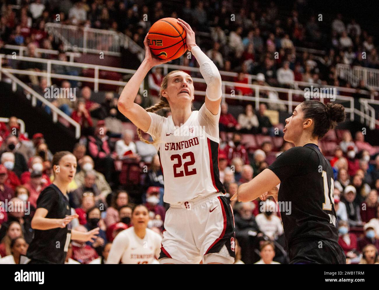 Maples Pavilion Stanford, CA. 07th Jan, 2024. CA, U.S.A. Stanford ...