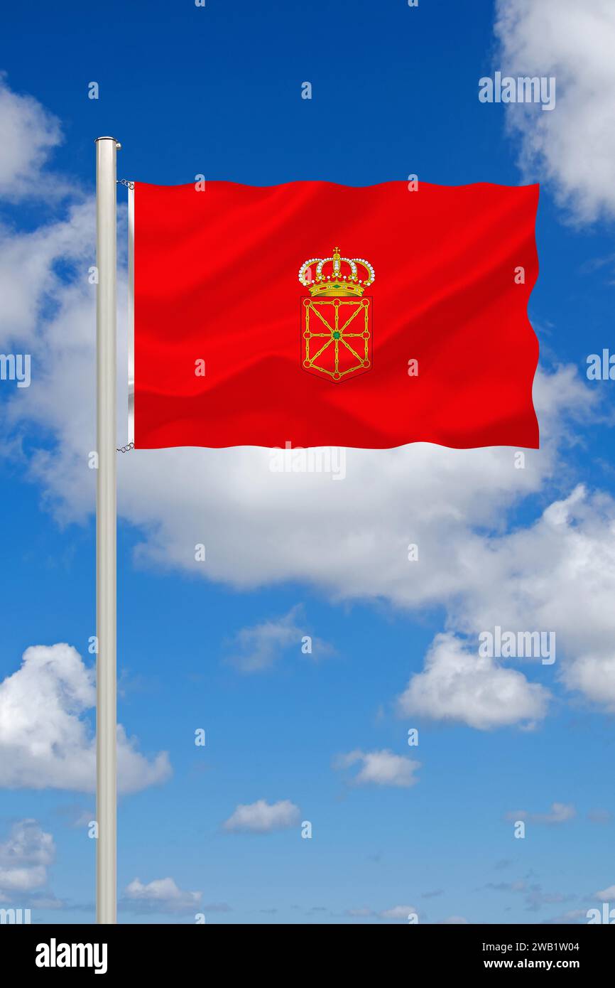 Navarre flag hi-res stock photography and images - Alamy