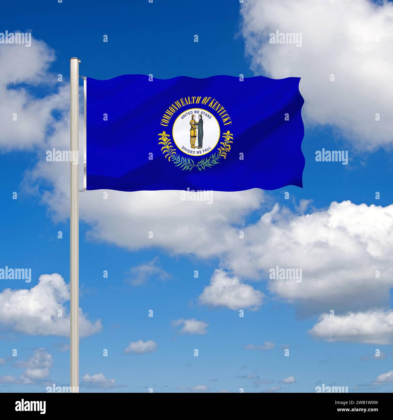 Kentucky national flag hi-res stock photography and images - Alamy