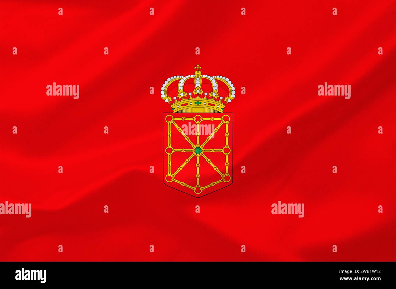 Navarre flag hi-res stock photography and images - Alamy