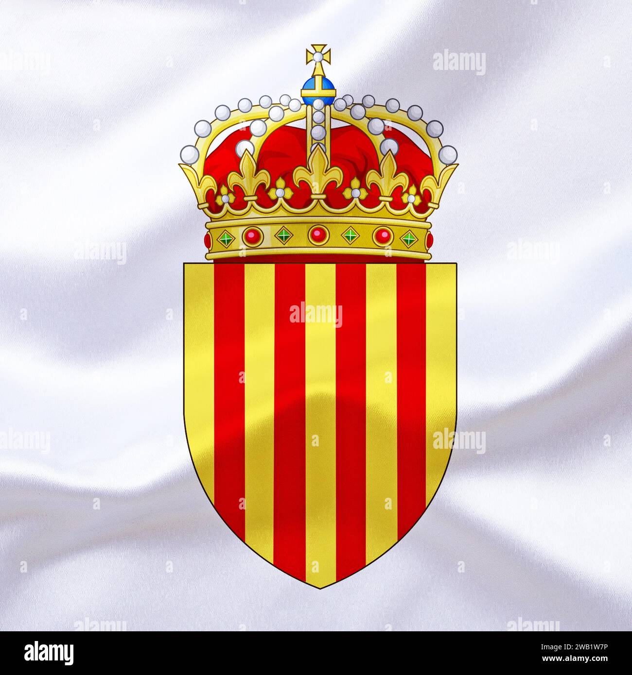 Catalan coat of arms hi-res stock photography and images - Alamy