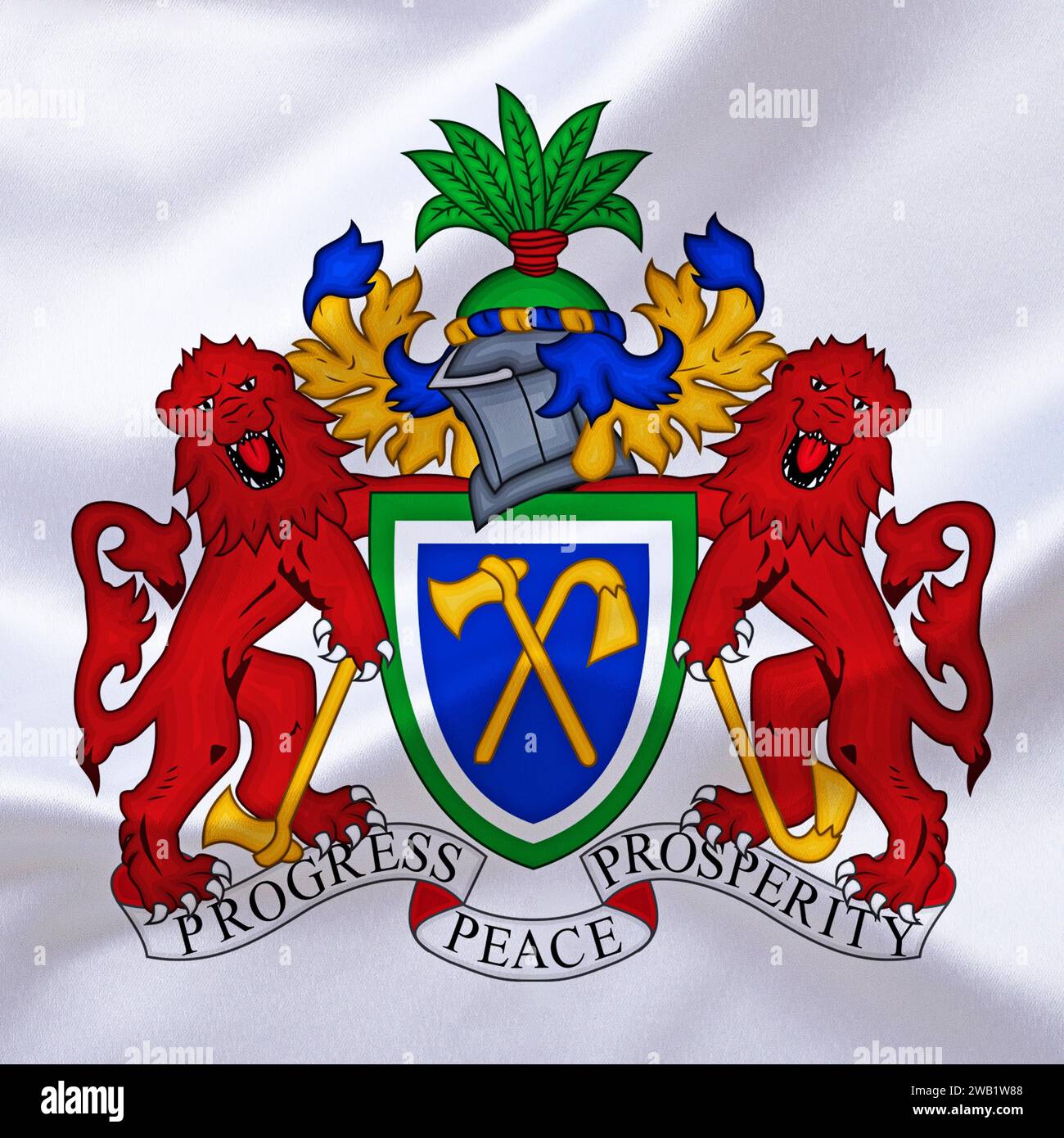 Coat of arms of gambia hi-res stock photography and images - Alamy