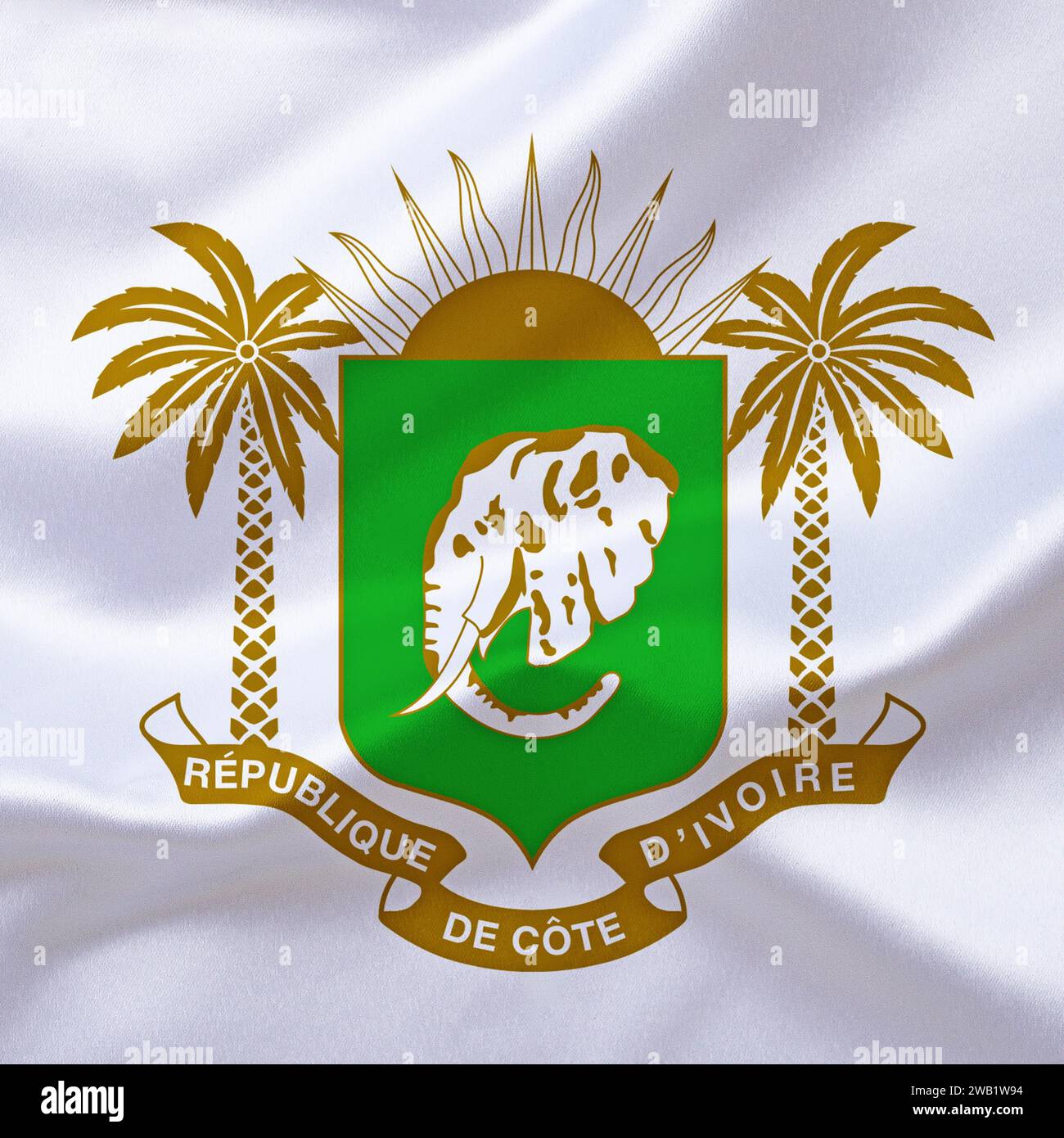 Country ivory coast coat of arms hi-res stock photography and images ...