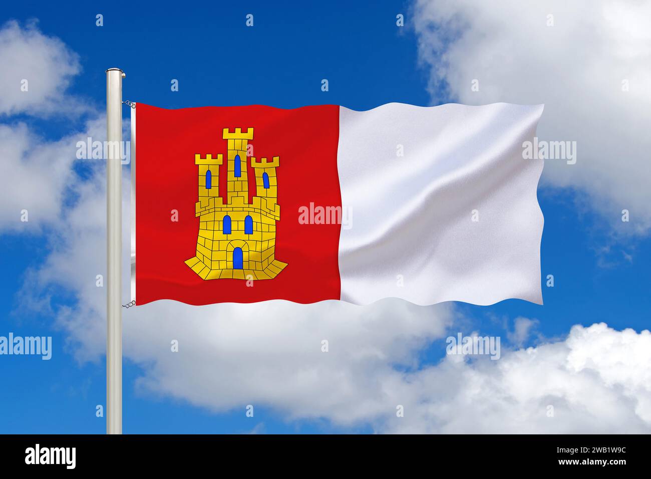 Flag of castile hi-res stock photography and images - Alamy