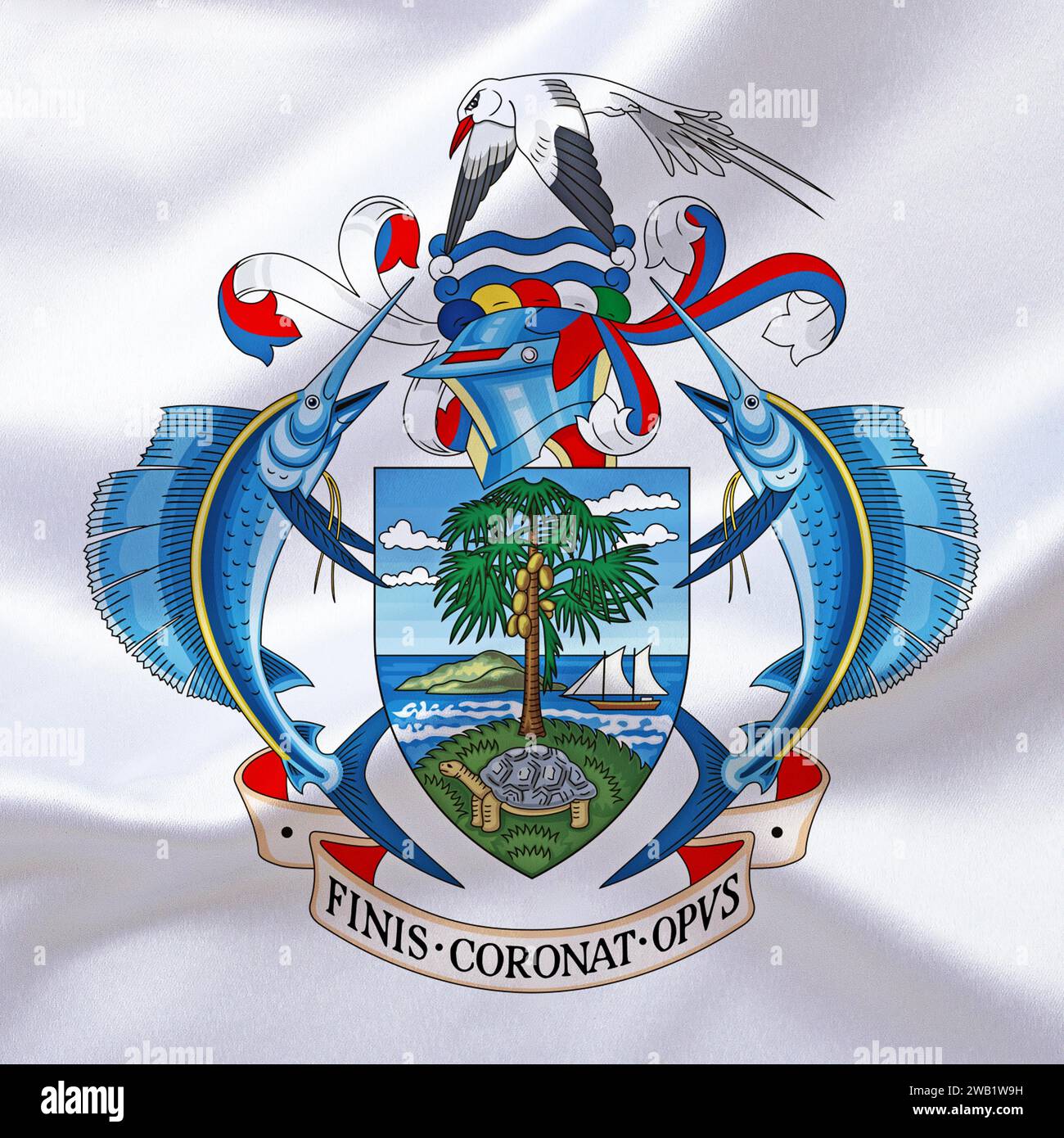 Coat of arms of the seychelles hi-res stock photography and images - Alamy