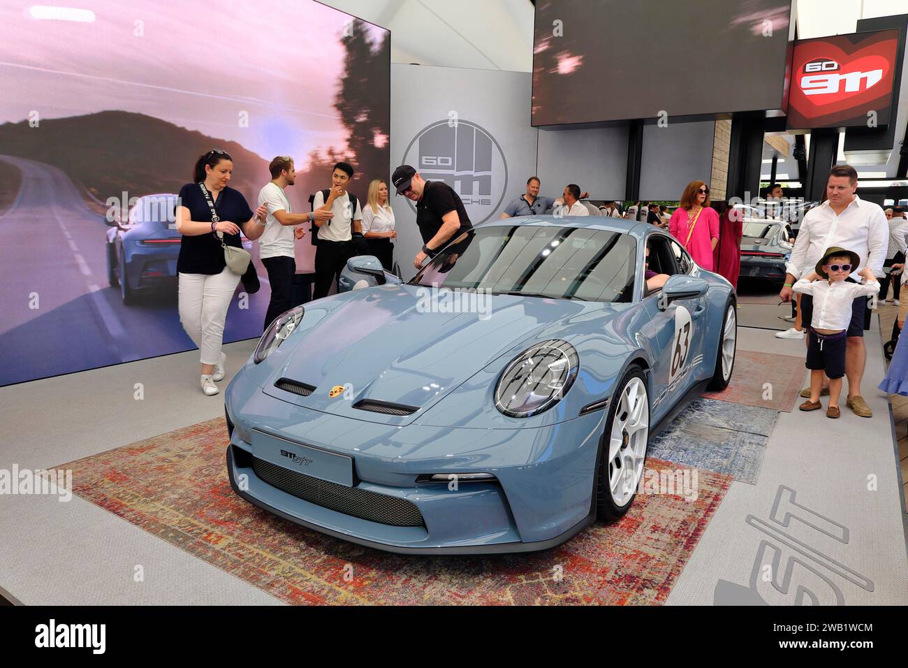 Porsche 911 S/T limited top-of-the-range model, IAA Mobility 2023 ...