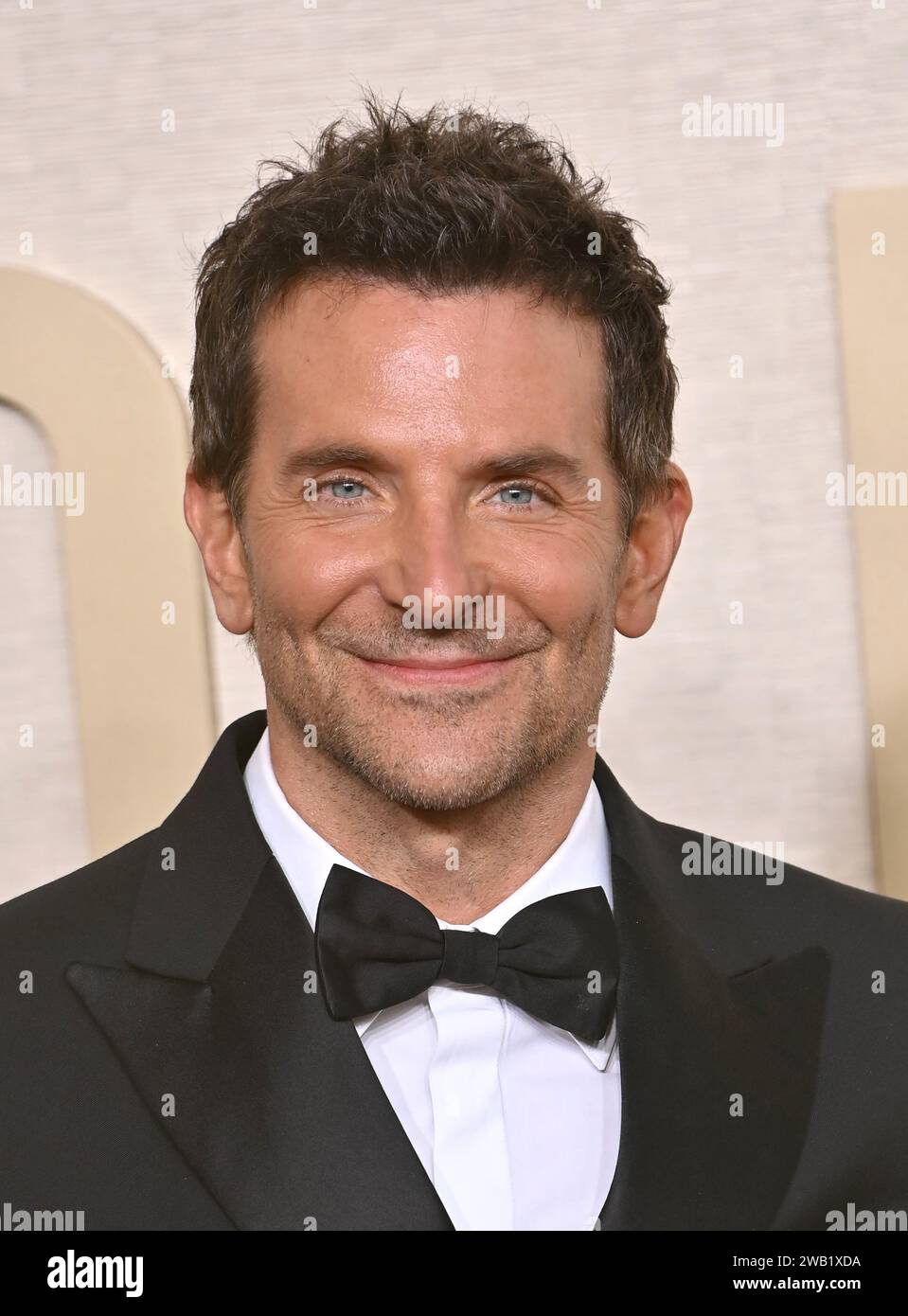 Beverly Hills, USA. 07th Jan, 2024. Bradley Cooper arriving at the 81st ...