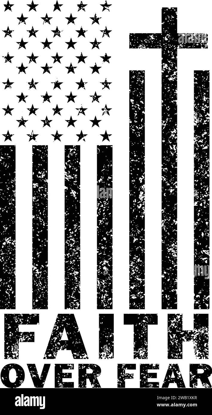 Christian inspirational design Black and White Stock Photos & Images ...