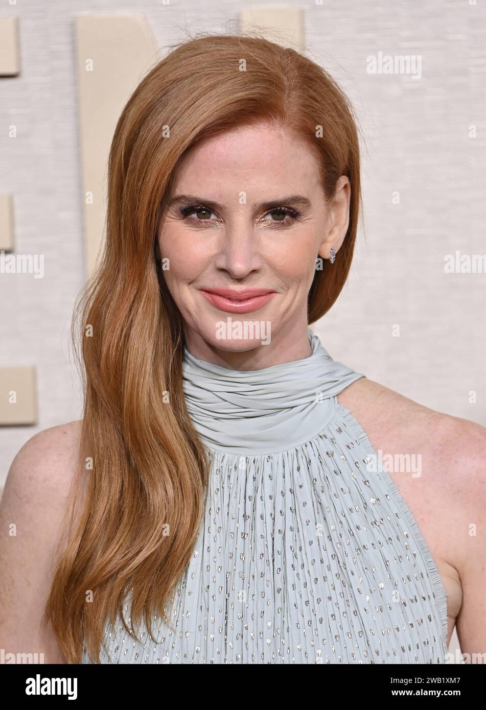 Beverly Hills, USA. 07th Jan, 2024. Sarah Rafferty arriving at the 81st ...