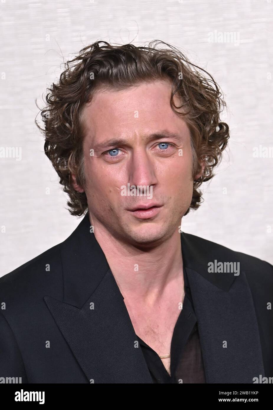 Beverly Hills, USA. 07th Jan, 2024. Jeremy Allen White arriving at the ...