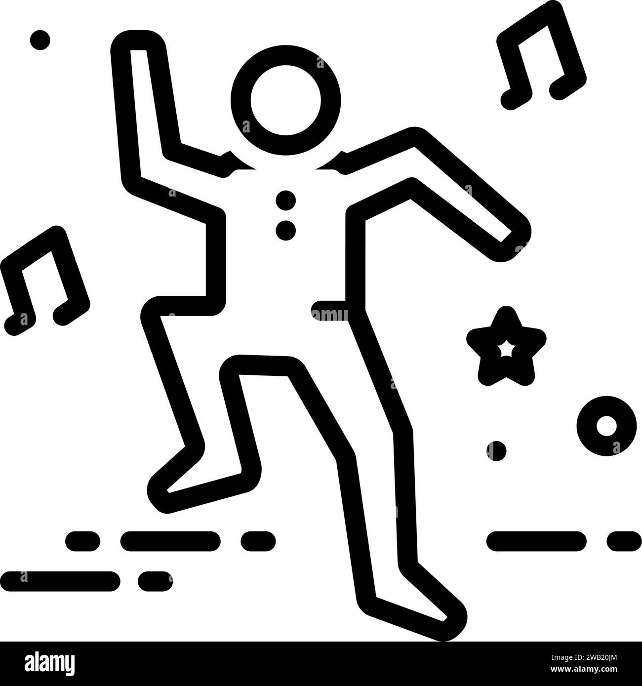 Icon for frisk,dance Stock Vector Image & Art - Alamy