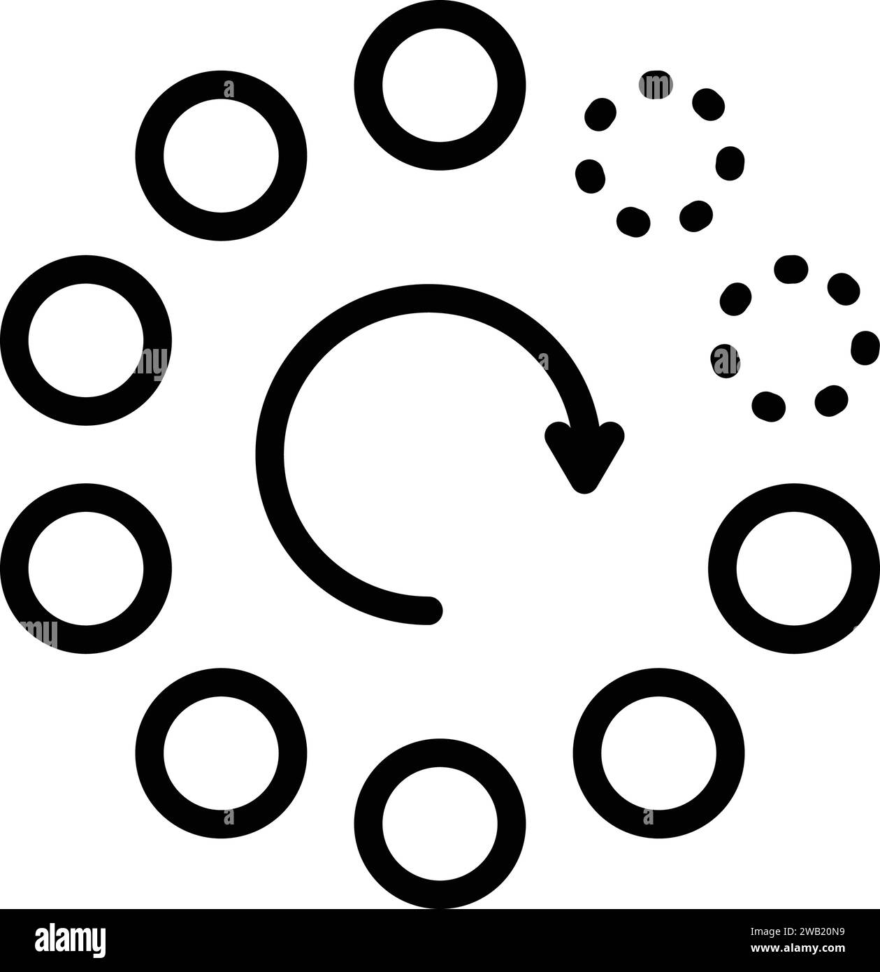 Gradually came Stock Vector Images - Alamy