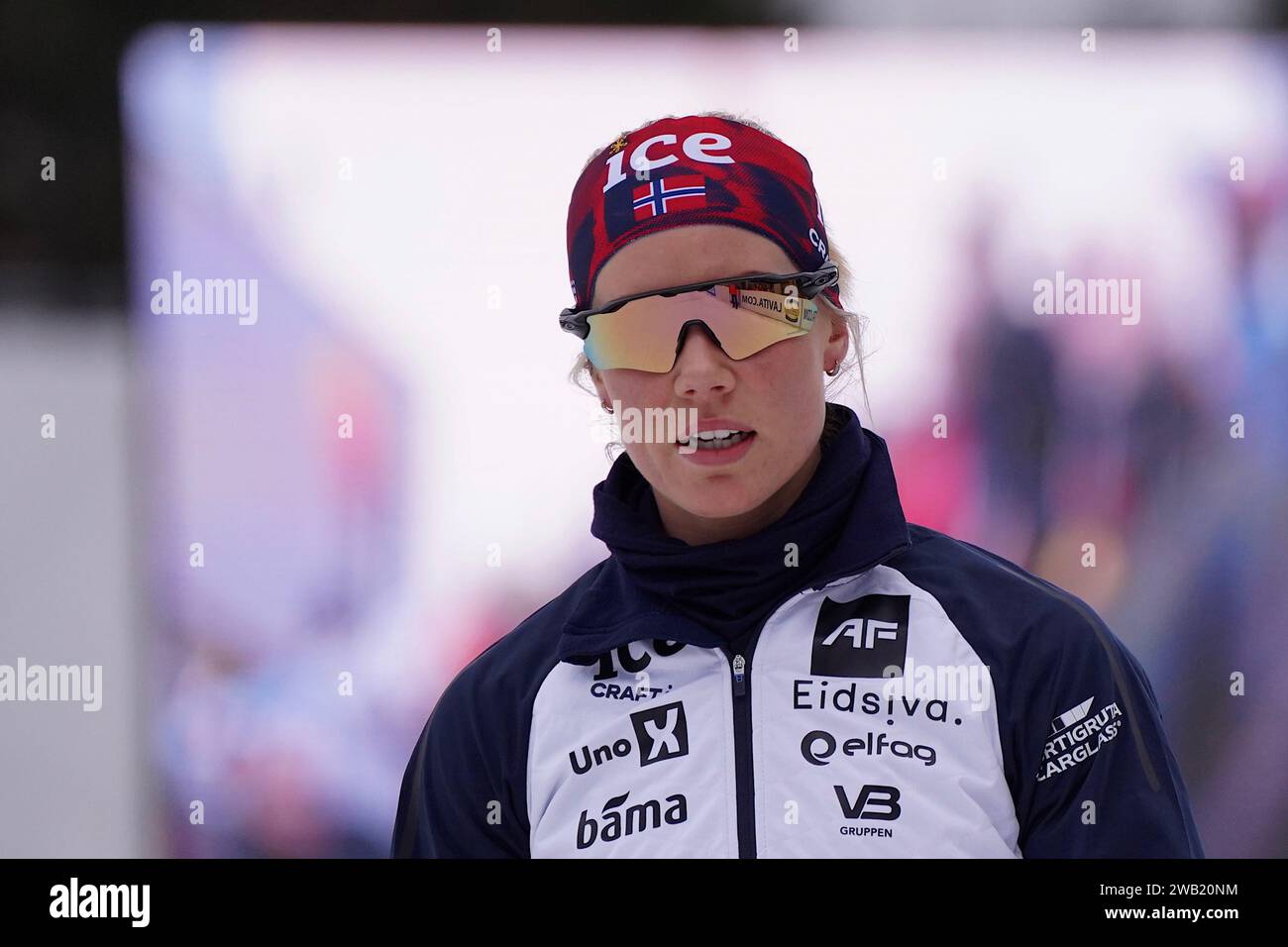 Oberhof, Germany, January 6th 2024: Marit Ishol Skogan ( 35 Norway ...