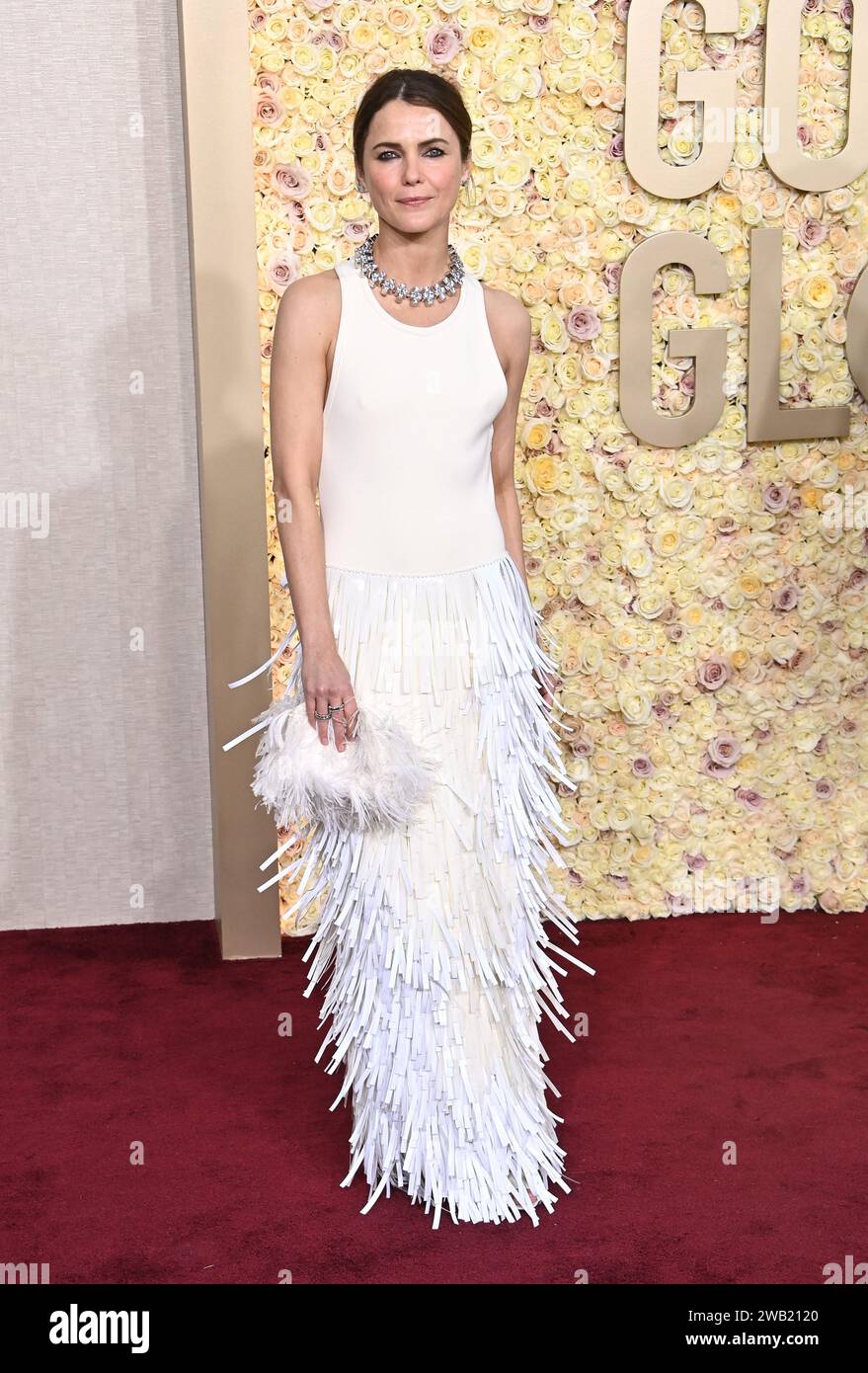 Beverly Hills, USA. 07th Jan, 2024. Keri Russell arriving at the 81st ...