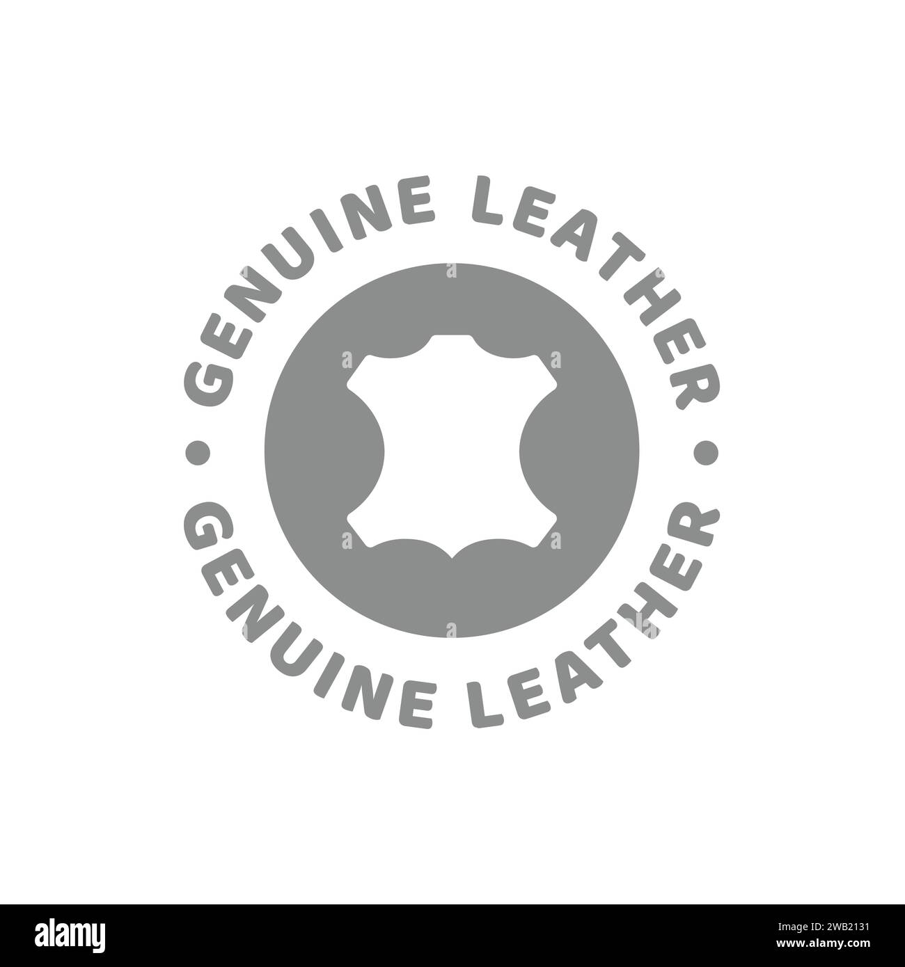 Genuine Leather Logo Vector Genuine Leather Vector Label Original