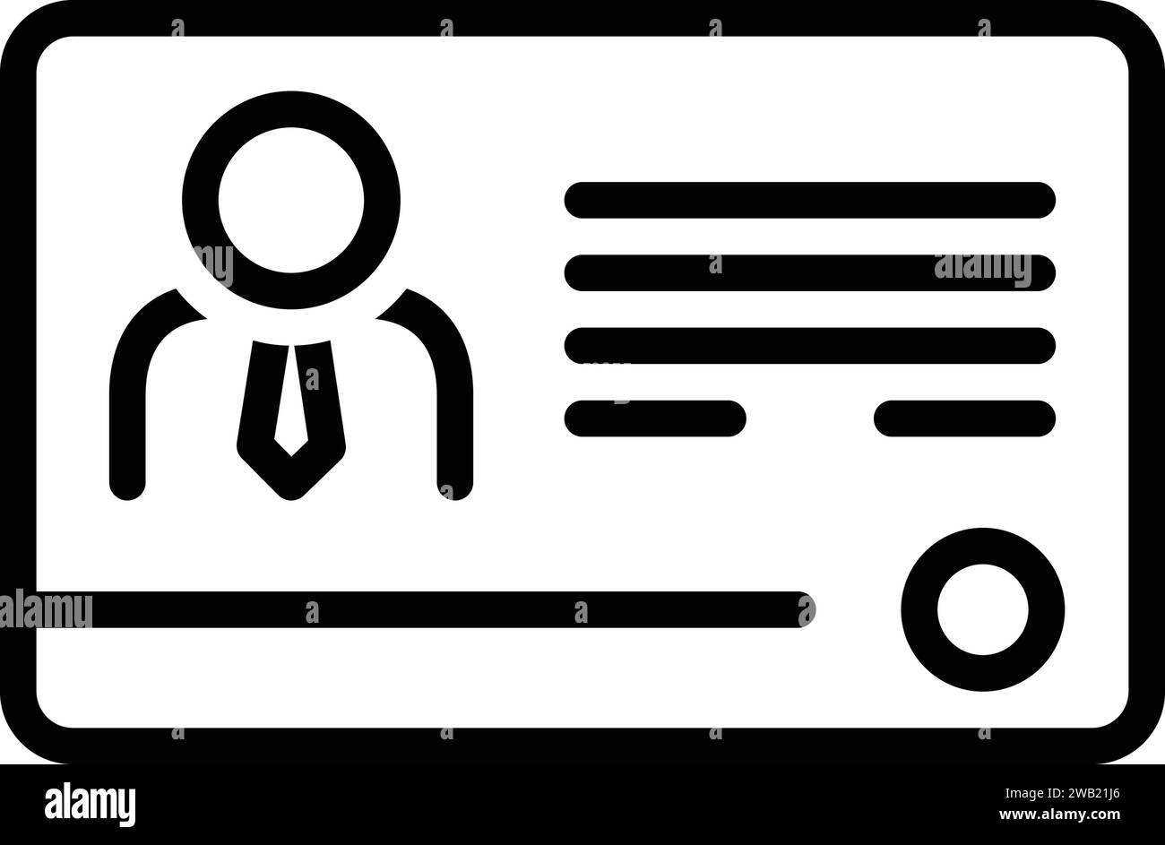 Greencard Stock Vector Images - Alamy