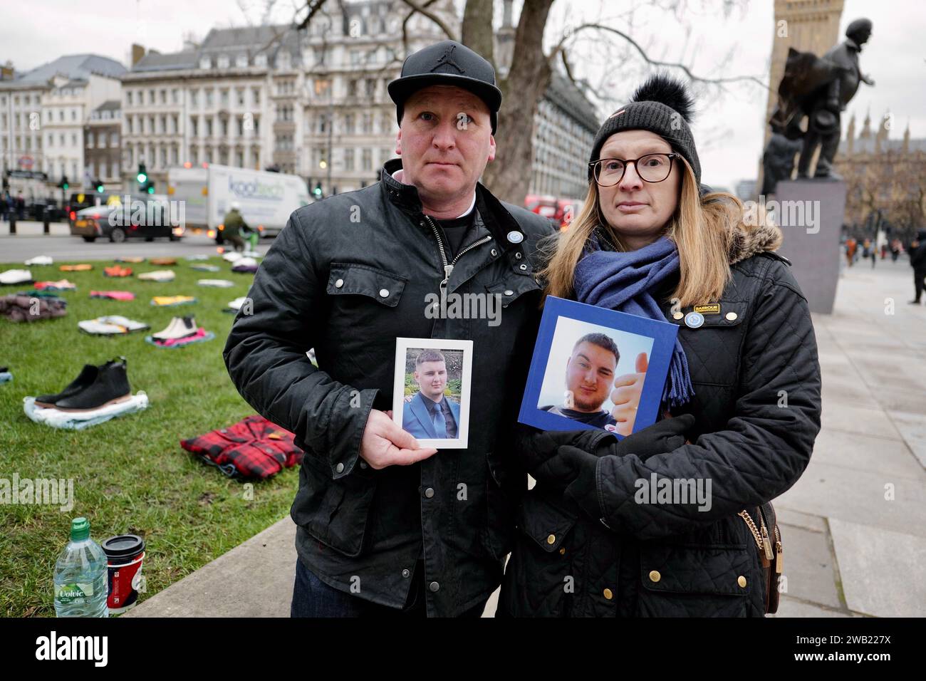 London, UK. 08th Jan, 2024. London born actor Iris Elba and parents of ...
