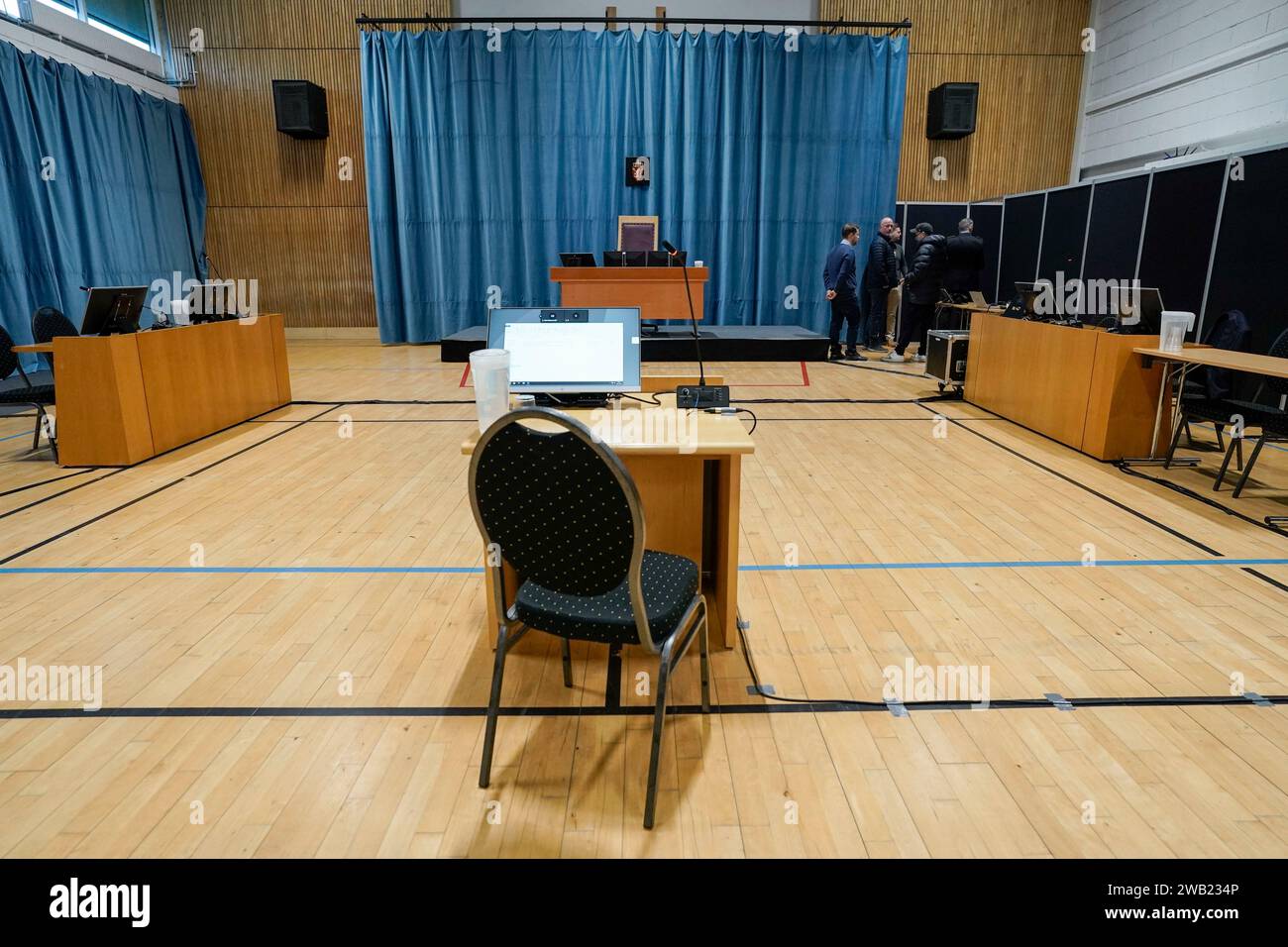 Tyristrand 20240108.The Oslo district court is handling the case ...