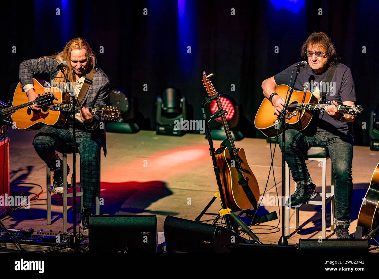 Cottbus Germany 05th Jan 2024 Ex Puhdys Frontman Dieter Maschine Birr R And Uwe