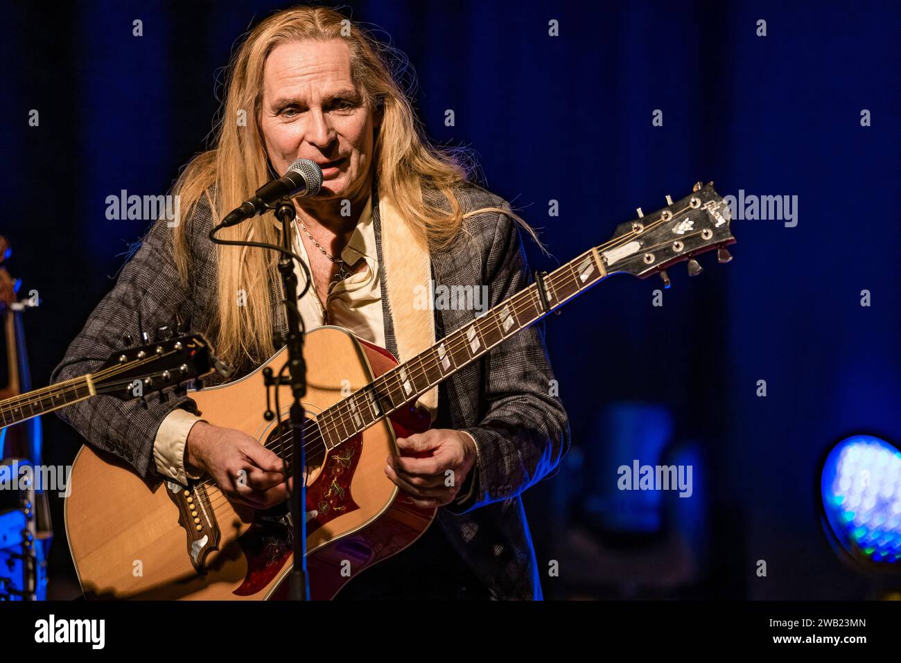 Cottbus, Germany. 05th Jan, 2024. Uwe Hassbecker, musician of the band ...