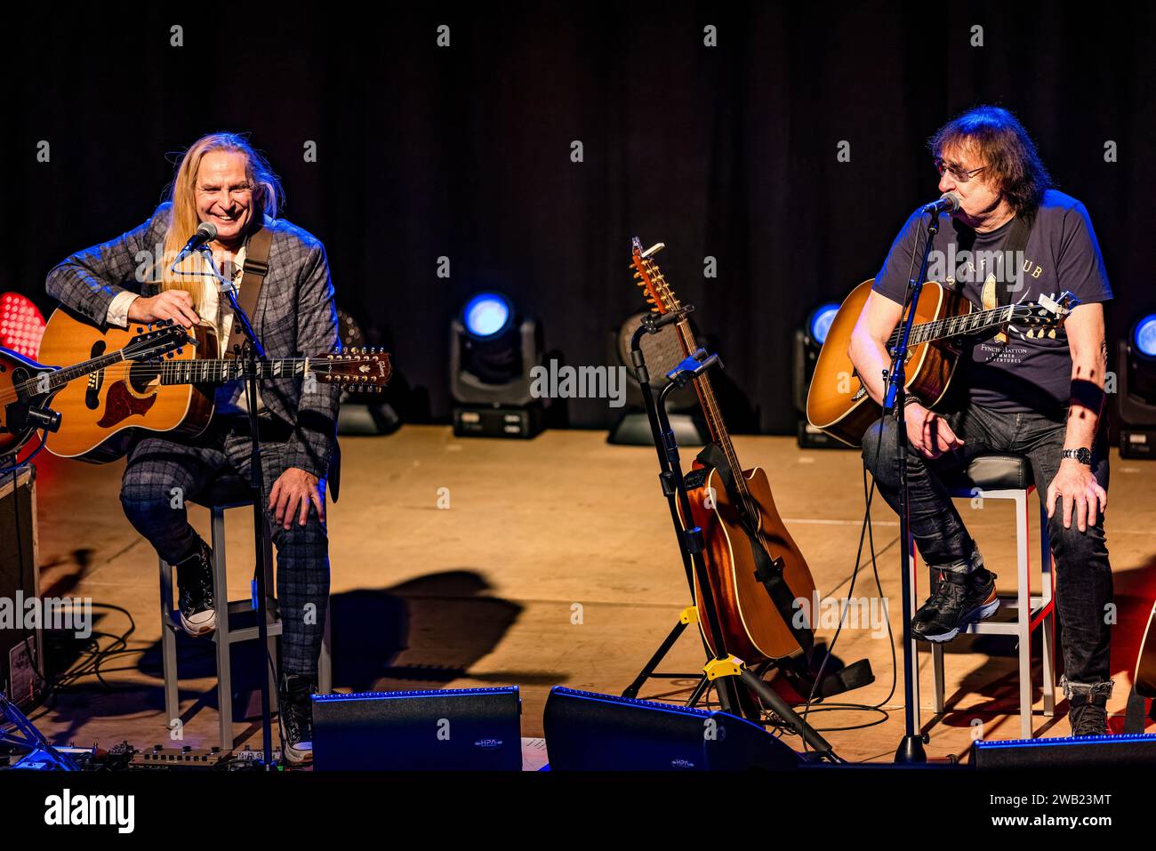 Cottbus, Germany. 05th Jan, 2024. Ex-Puhdys frontman Dieter "Maschine ...