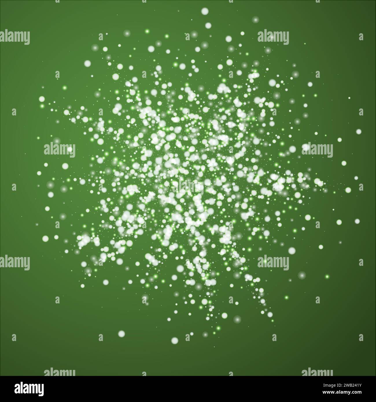 Falling snowflakes christmas background. Subtle flying snow flakes and ...