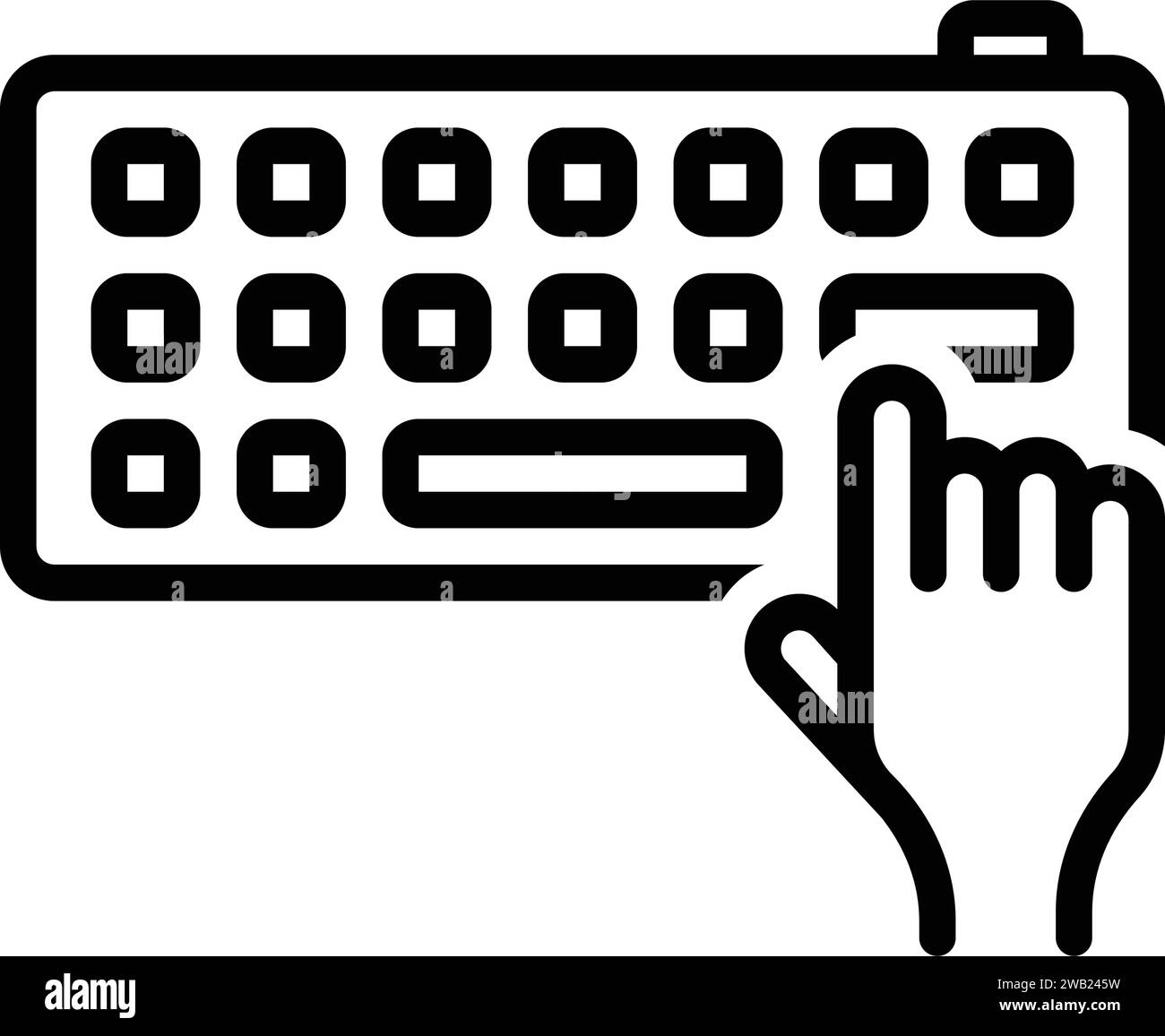 Enter button Stock Vector Images - Alamy