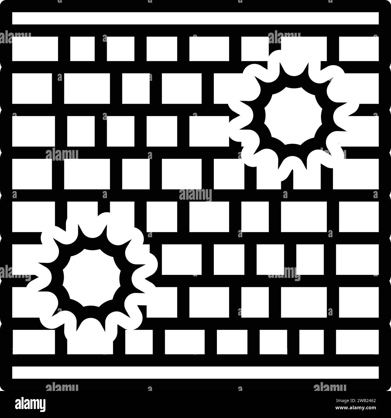 Enclosure wall Stock Vector Images - Alamy