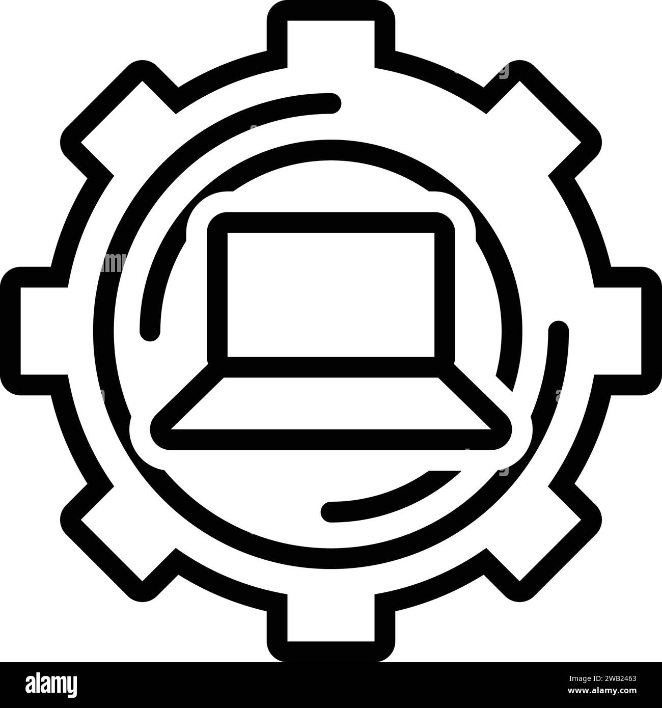 Restore symbol Black and White Stock Photos & Images - Alamy