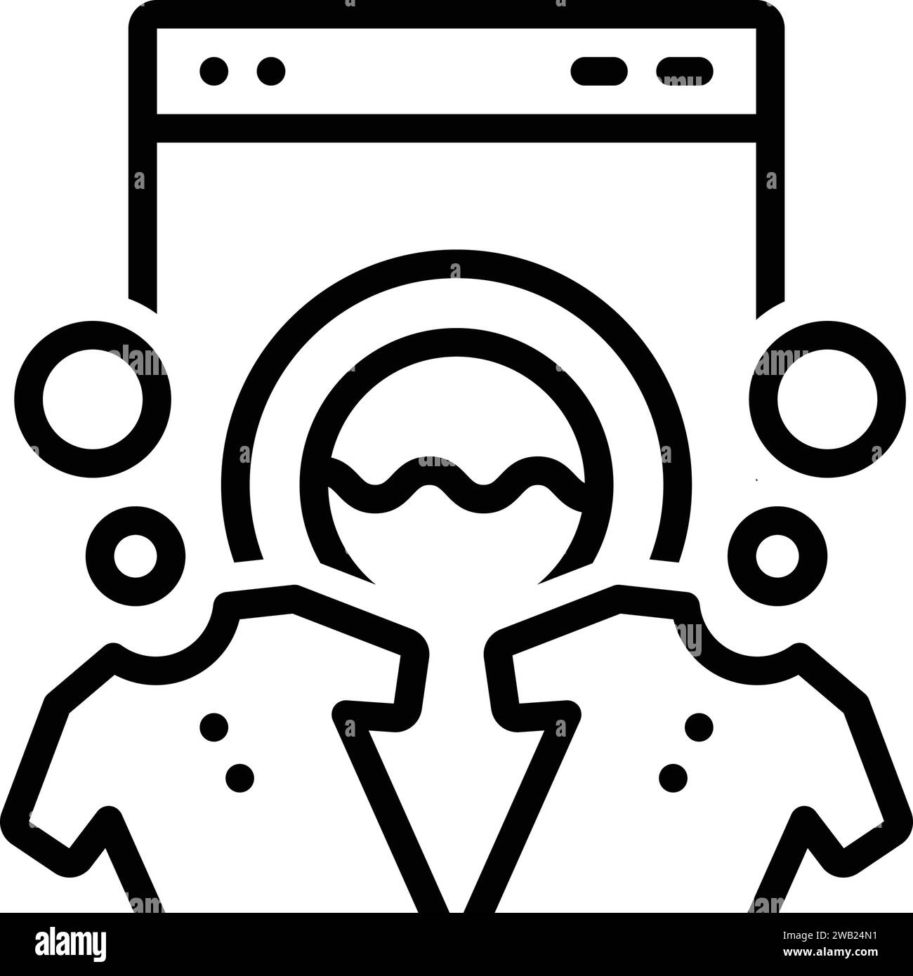 Icon for launderette,automatic Stock Vector Image & Art - Alamy
