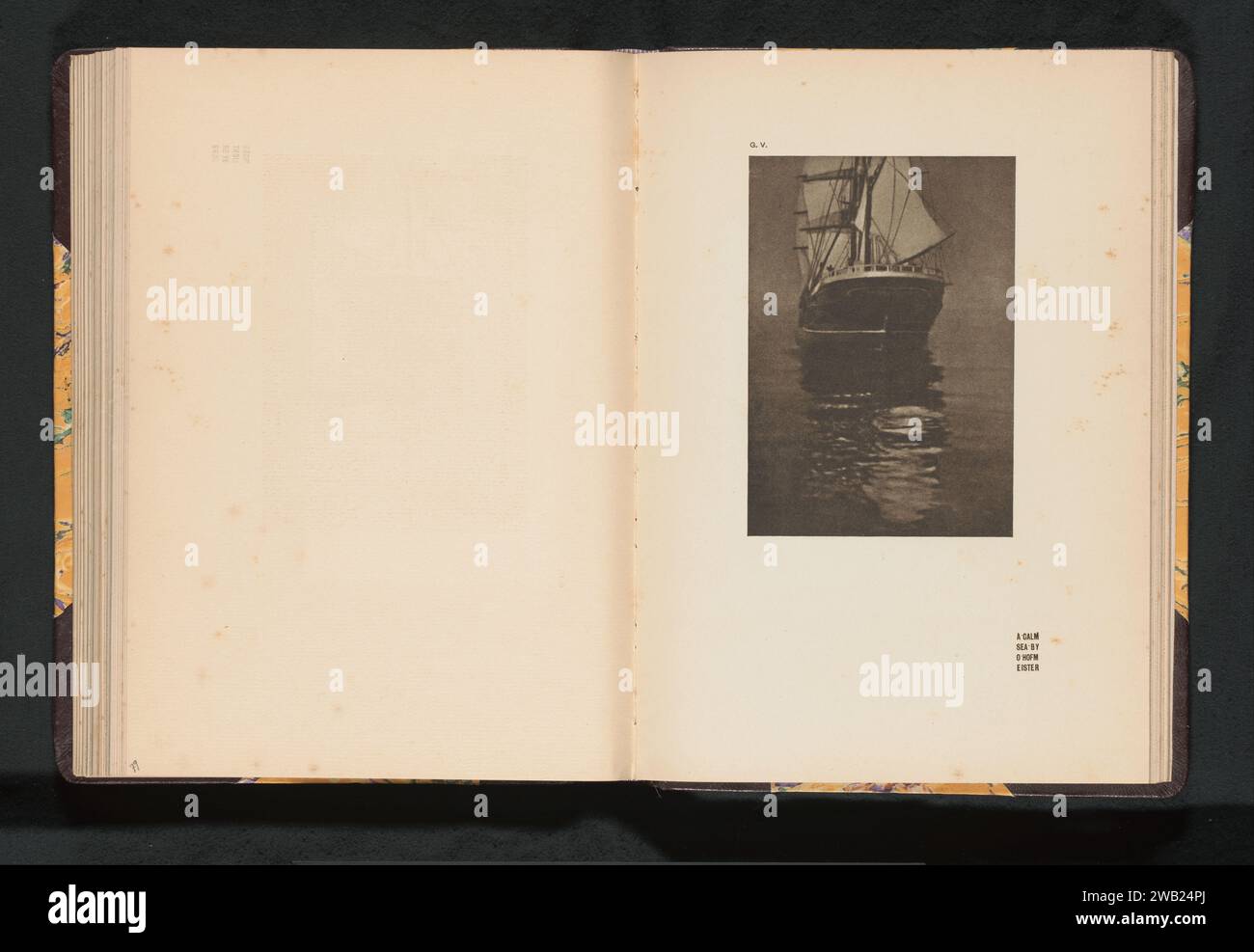 Back of a sailing ship, Oskar Hofmeister, c. 1900 - in Or Before 1905 ...