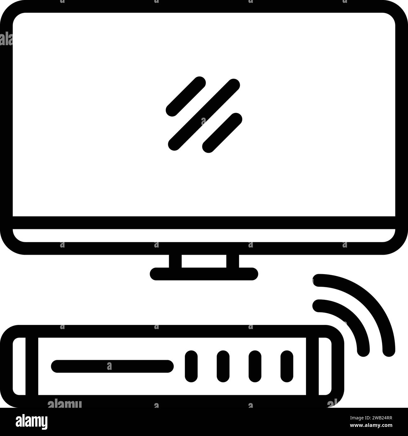 Icon for television,small screen Stock Vector Image & Art - Alamy