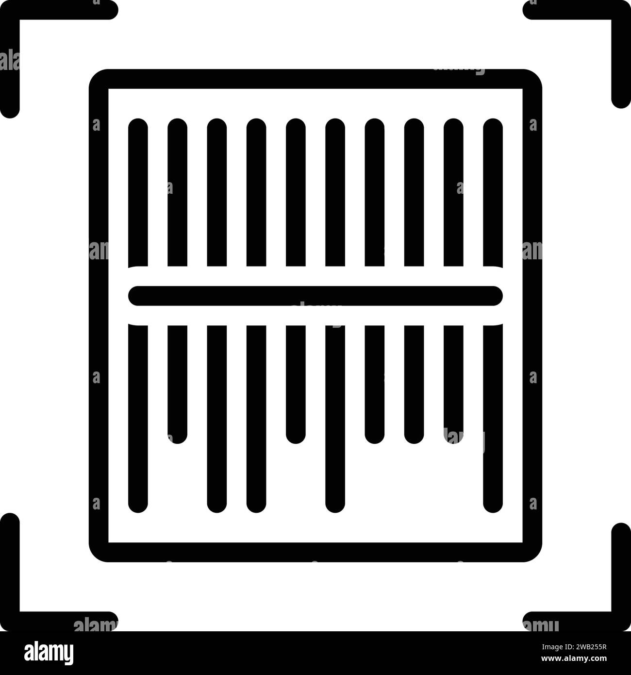 Scanner logo Black and White Stock Photos & Images - Alamy