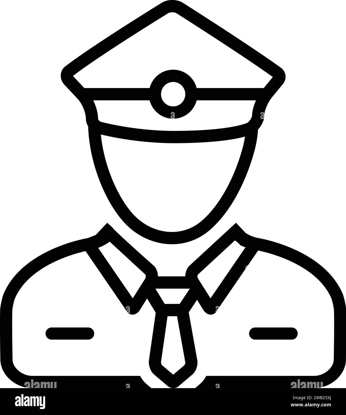 Icon for ticket collector,checker Stock Vector Image & Art - Alamy