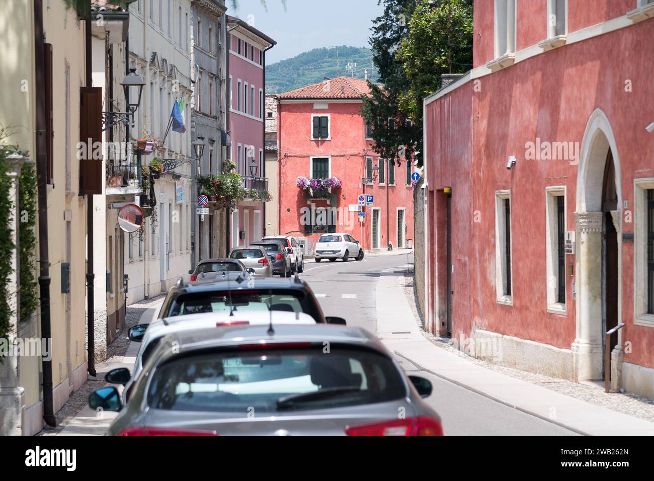 Historic centre of Soave, Province of Verona, Veneto, Italy© Wojciech ...