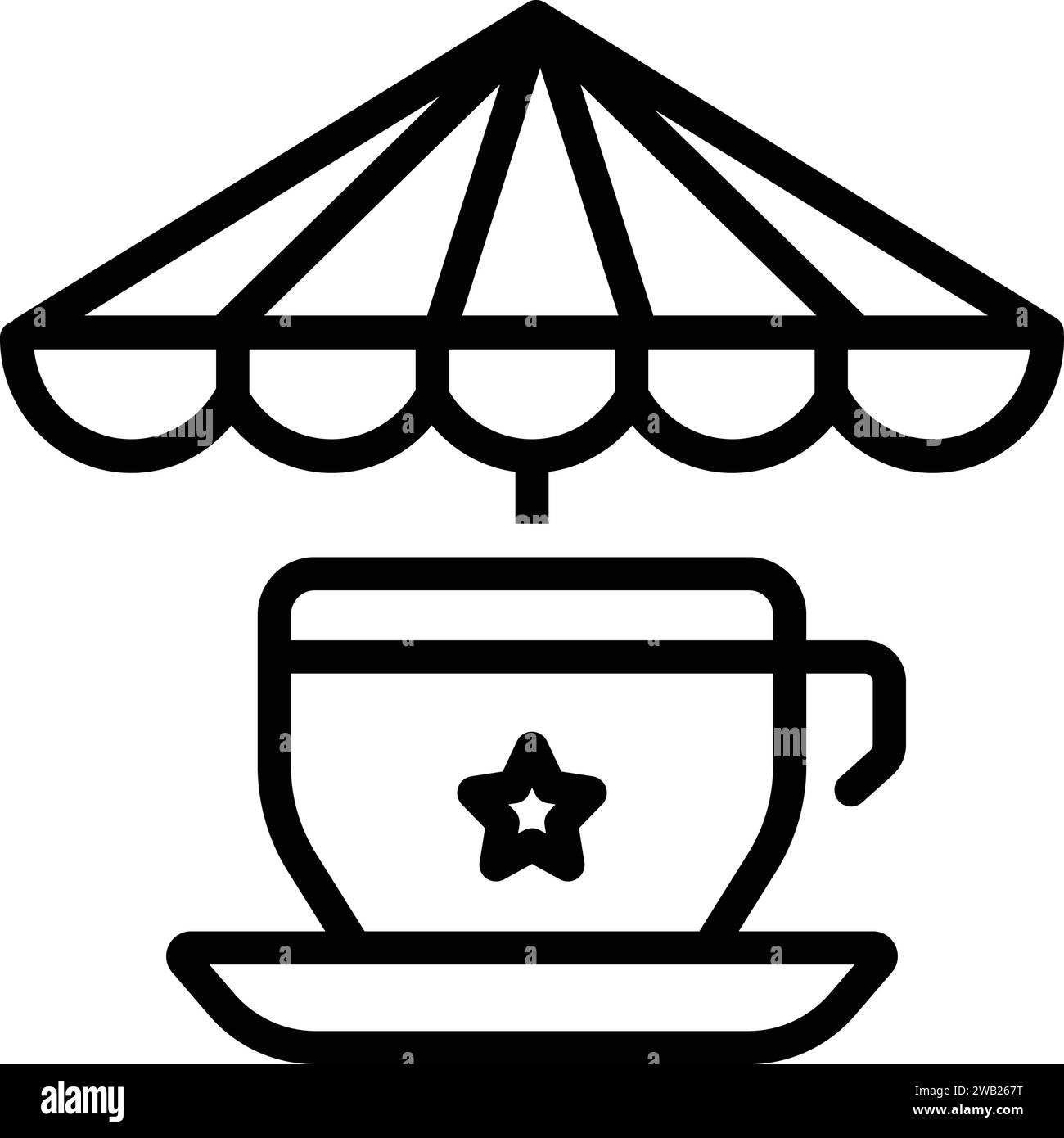 Tea Stall Clipart