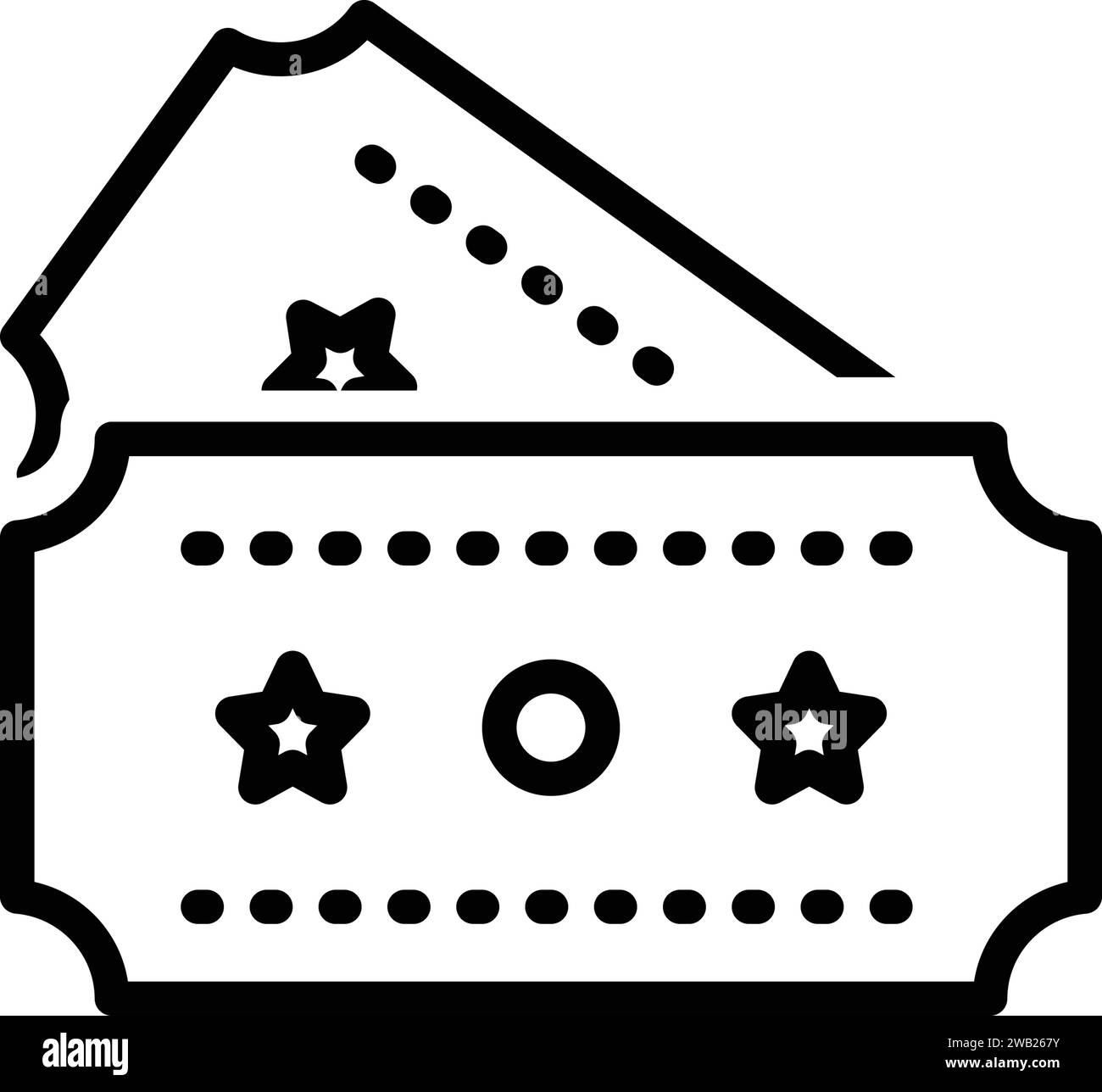 Icon for ticket,talon Stock Vector Image & Art - Alamy