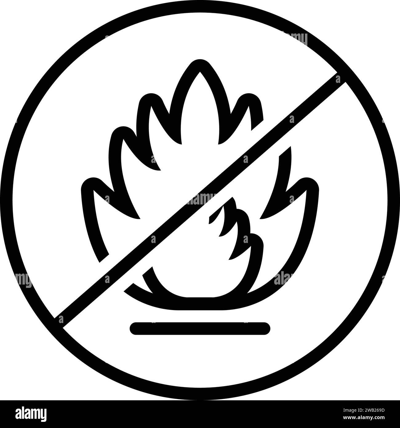 Icon for pictogram,flame Stock Vector Image & Art - Alamy