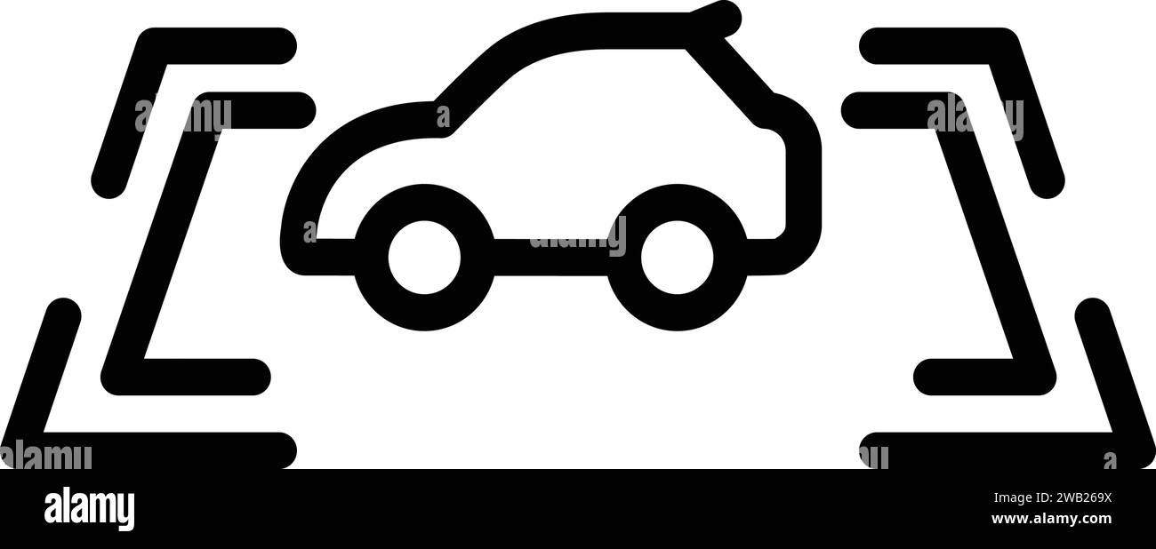 Icon for parking sensor,camera Stock Vector Image & Art - Alamy