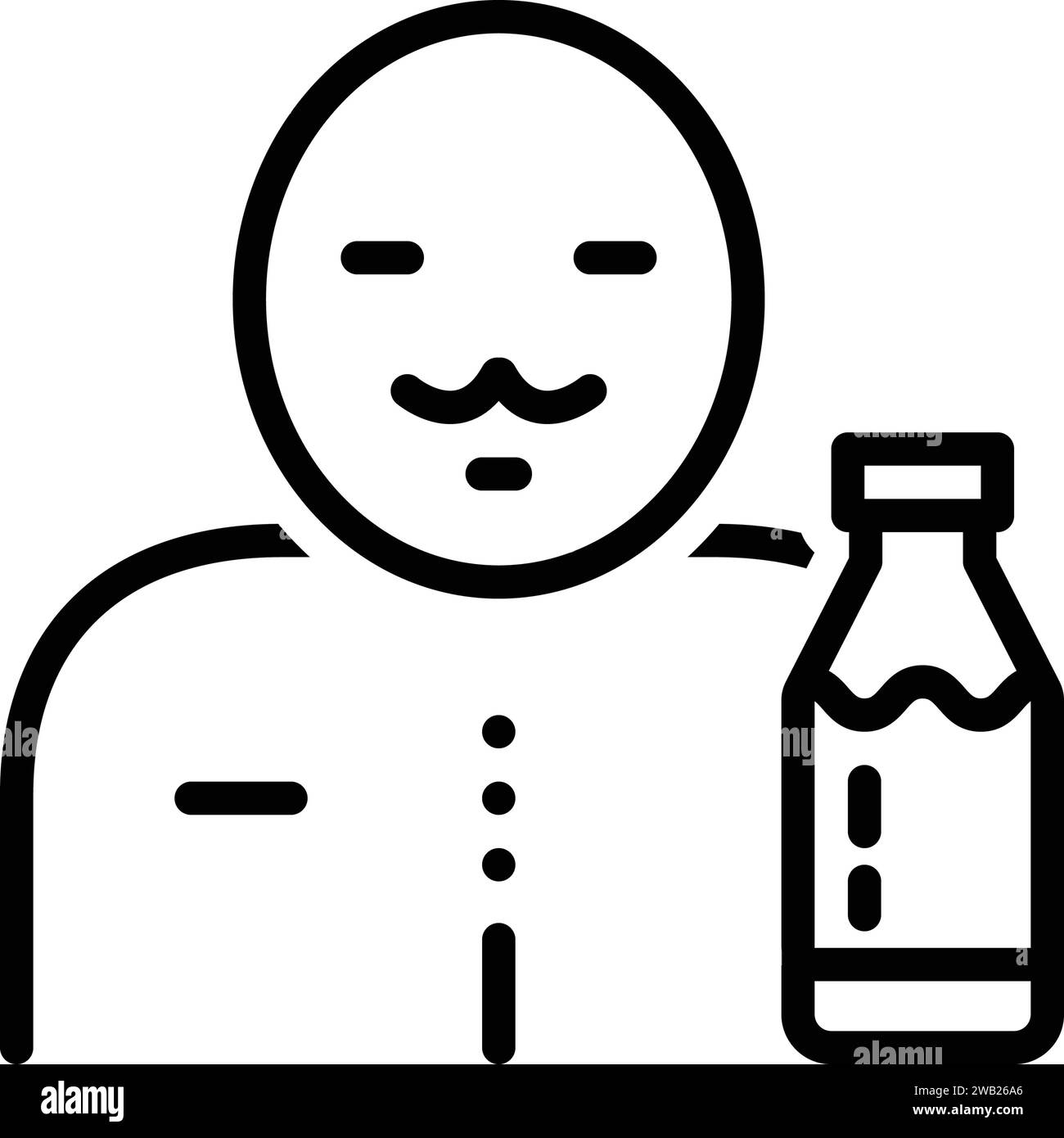 The milkman sign hi-res stock photography and images - Alamy